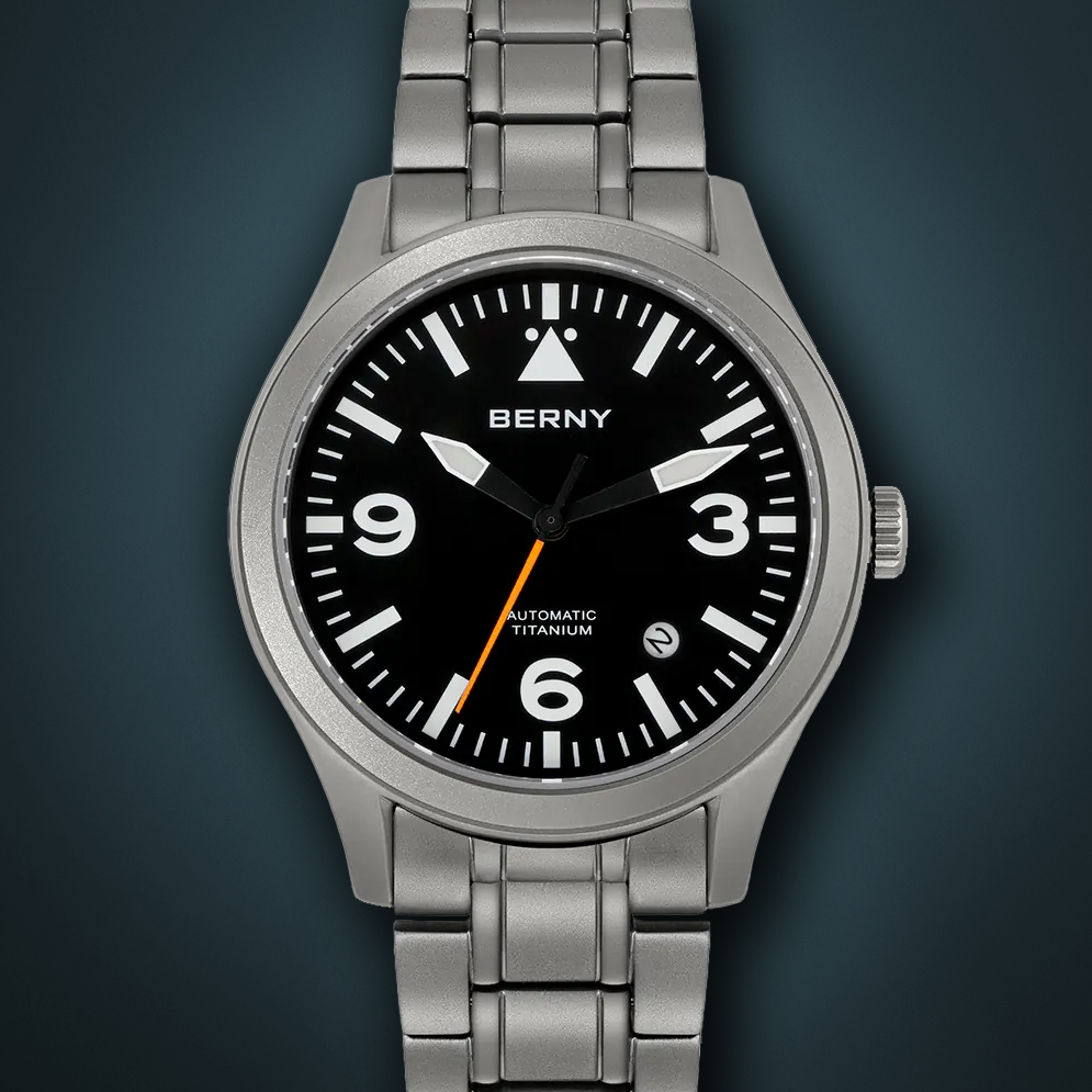 BERNY Titanium Field Watch AMT143MS | Ausstaffiert
