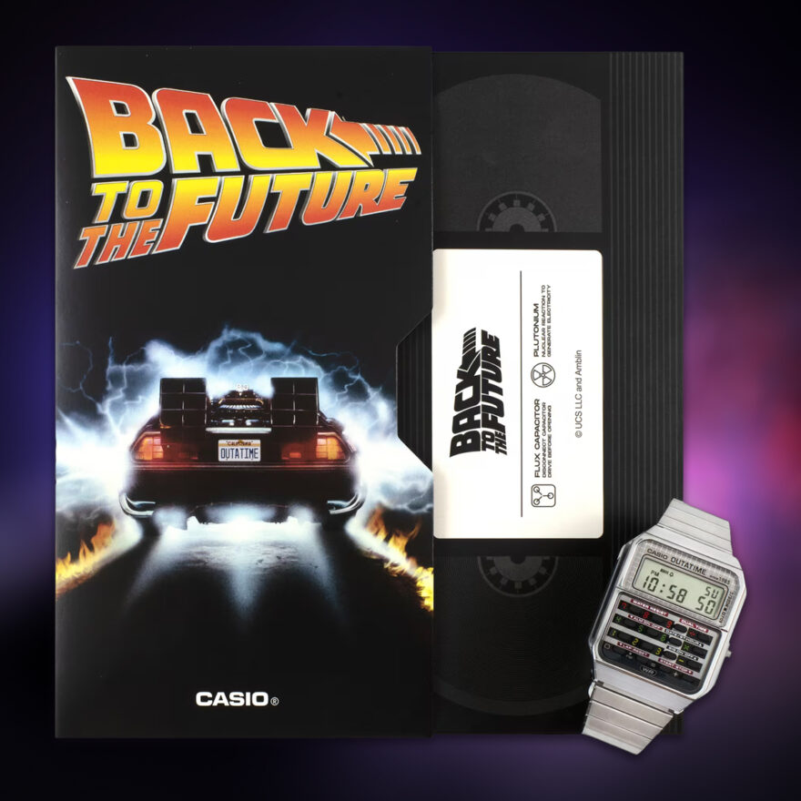 Casio CA-500WEBF-1AER - Back To The Future Limited Edition | Ausstaffiert