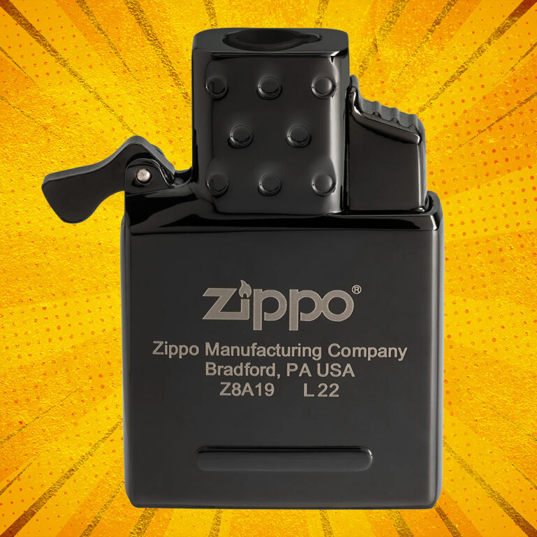 Zippo Black Single Torch Insert – Butangas-Inlay mit Stil